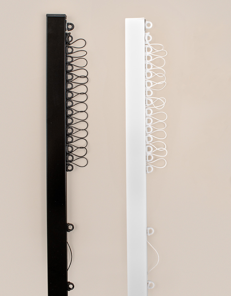 Curtain Rail Alex, Including Corded Gliders - hastahome.com